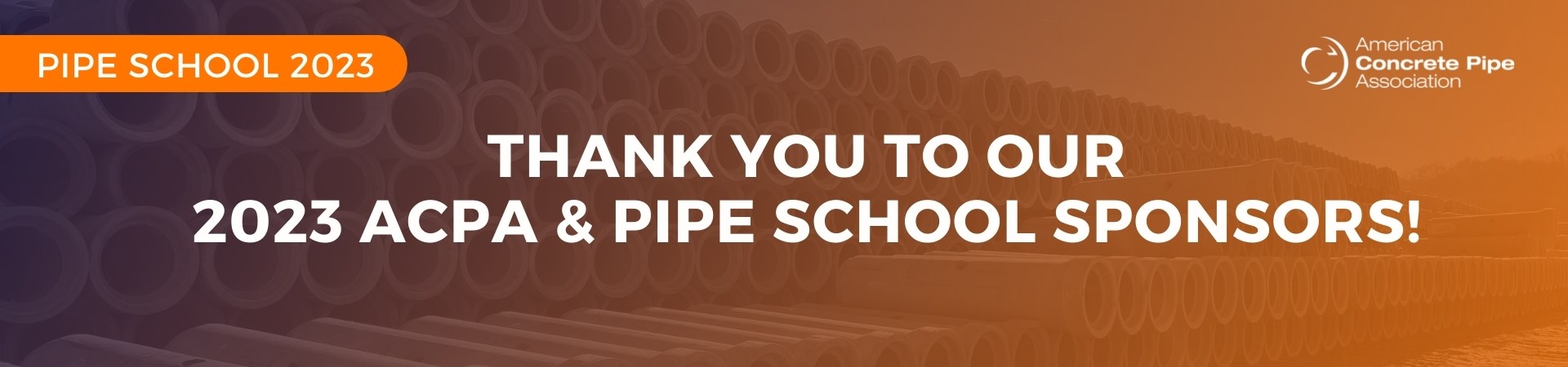 Sponsorship – ACPA Pipe School