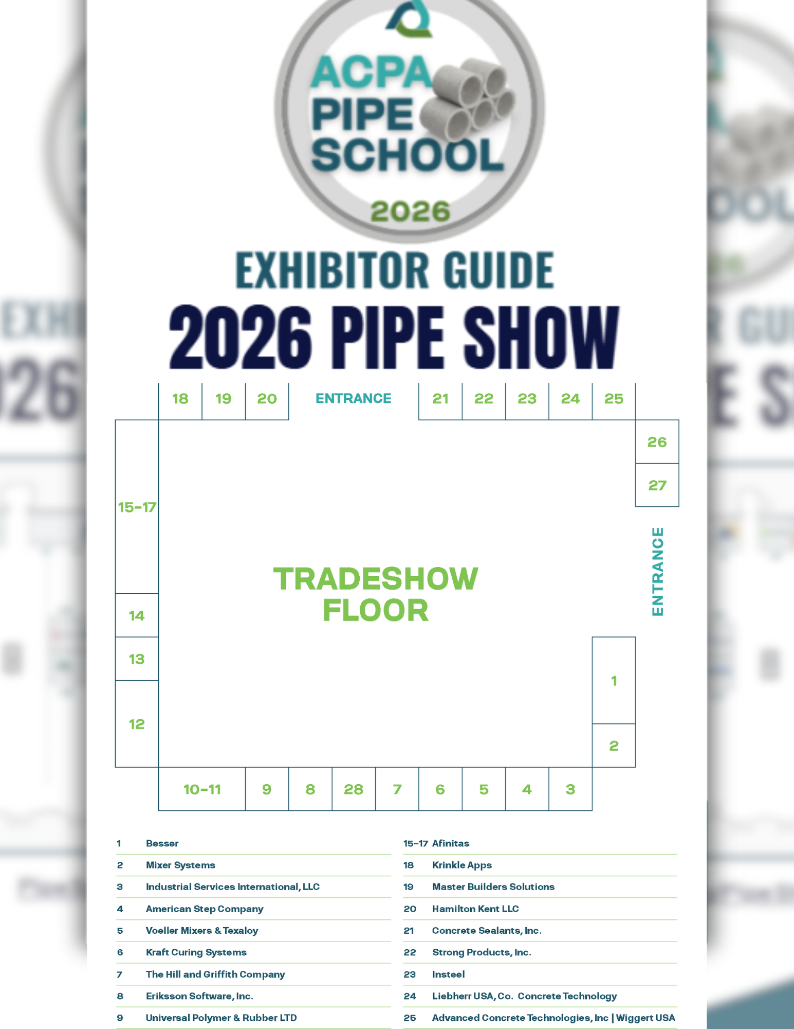Pipe Show 2025 – ACPA Pipe School